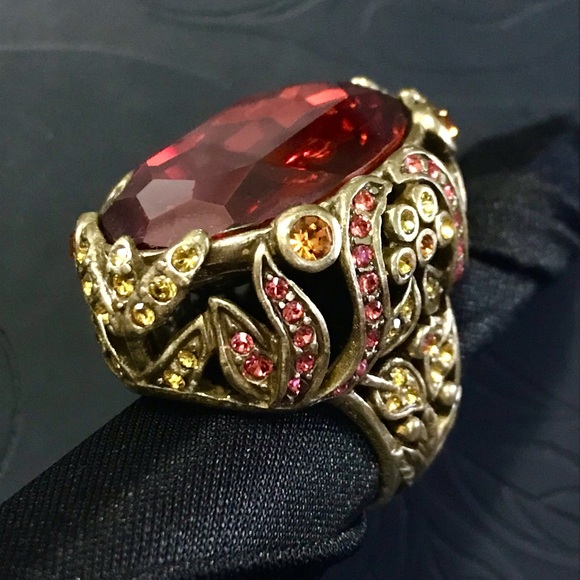Heidi Daus | Jewelry | Heidi Daus Ruby Red Ring | Poshmark